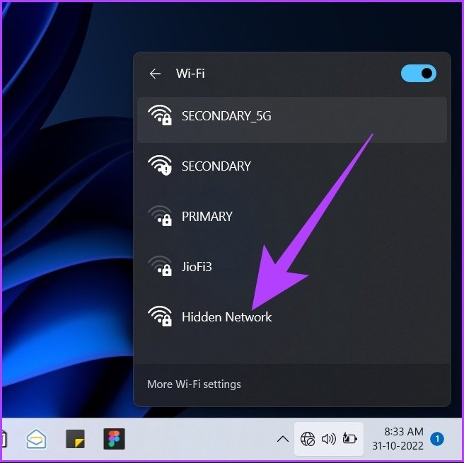 3 maneiras de se conectar à rede Wi-Fi oculta no Windows