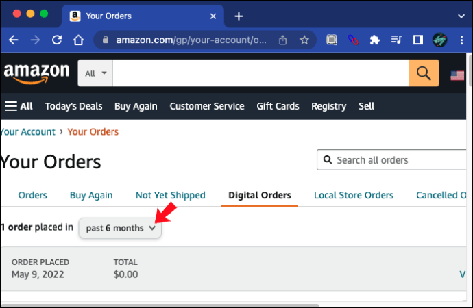 Como visualizar seu histórico de pedidos na Amazon