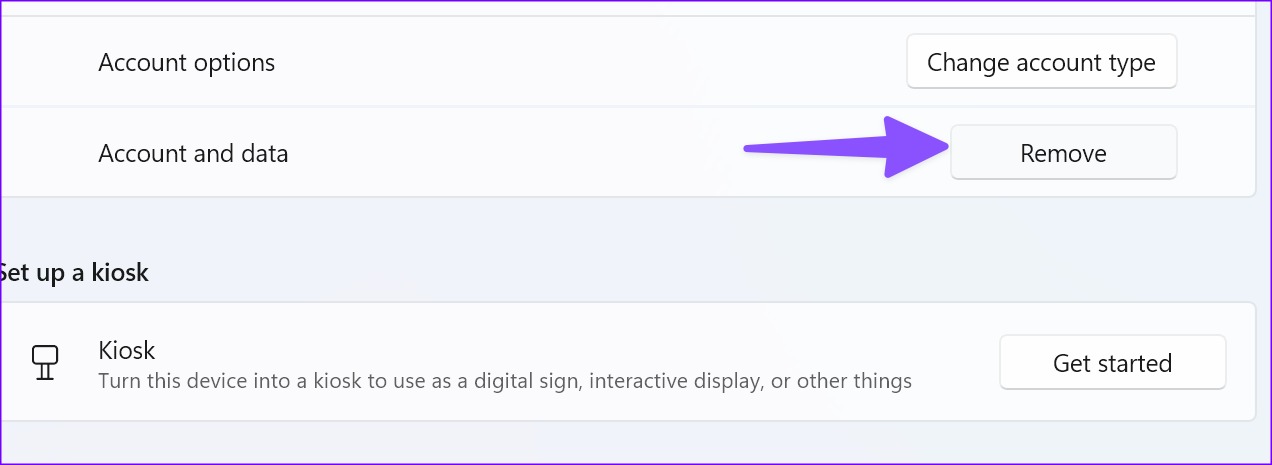 Como remover uma conta da Microsoft do Windows 11