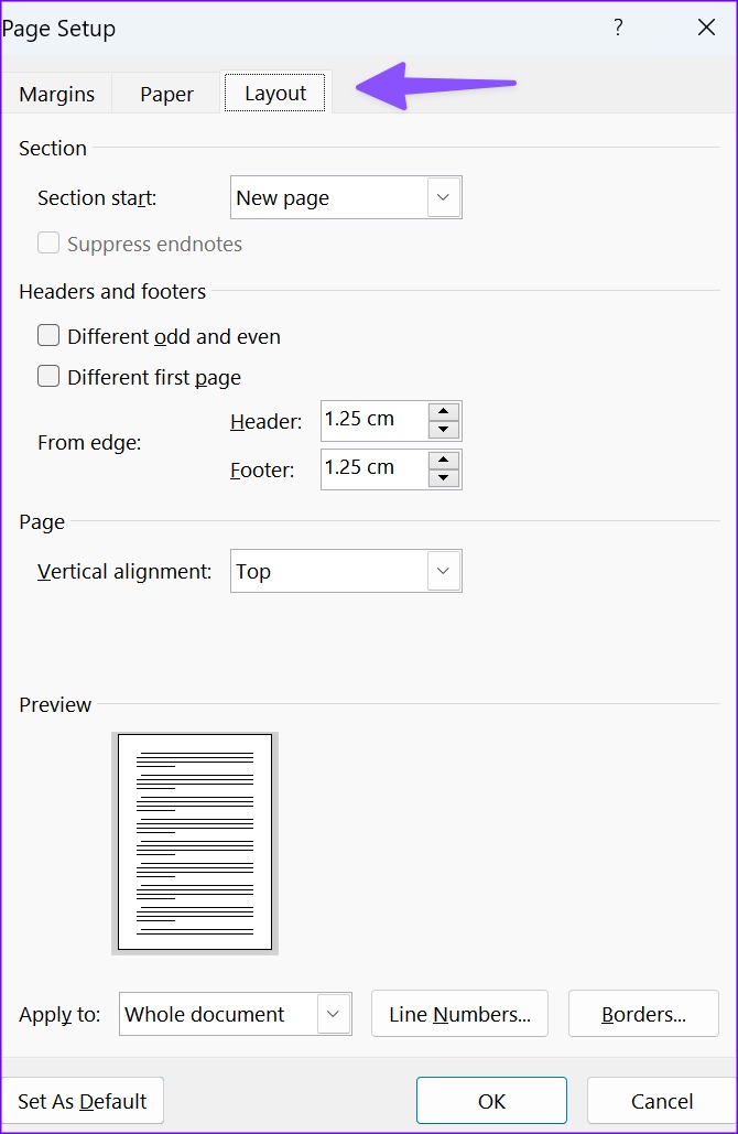 Como alterar o layout de página padrão no Microsoft Word