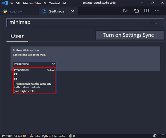 Como desativar o minimapa no VSCode
