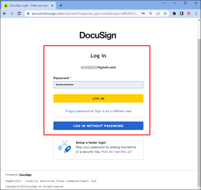 Como alterar uma assinatura no DocuSign