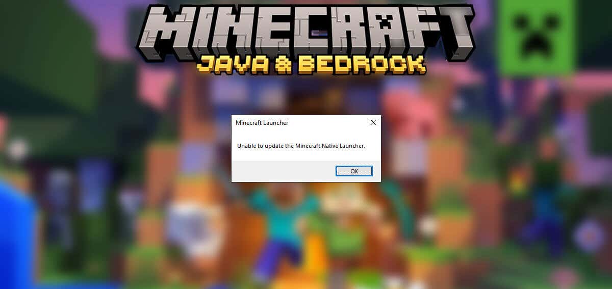 Como corrigir “Não é possível atualizar o Minecraft Native Launcher” no ...