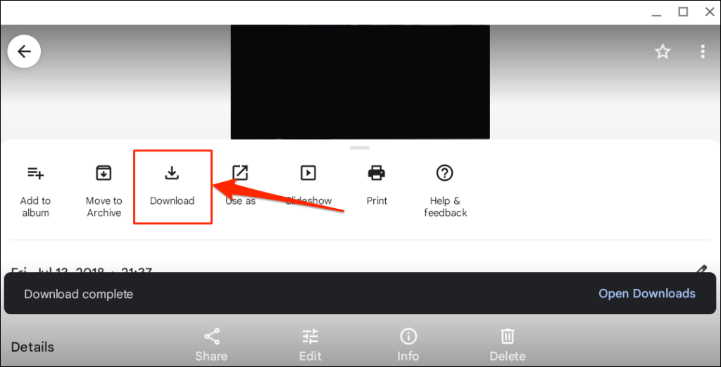 Como baixar e salvar imagens no seu Chromebook
