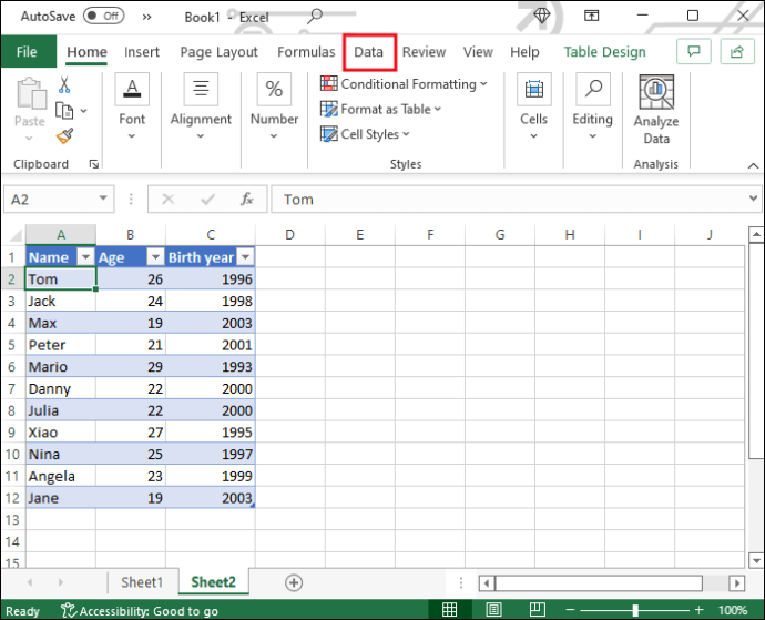 Como preencher células automaticamente no Excel