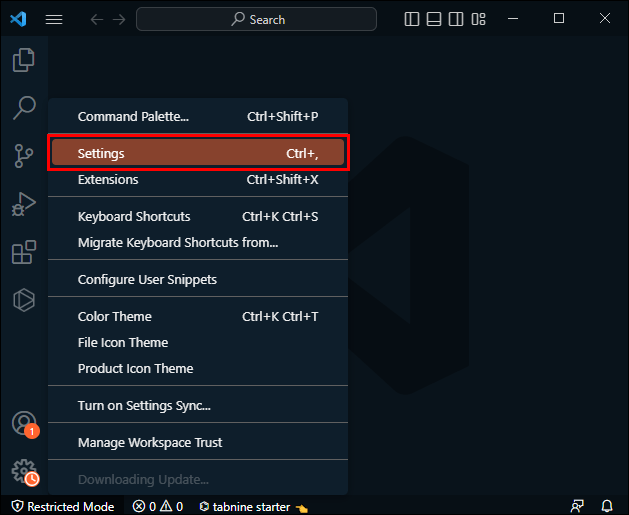Como Abrir Settingsjson No Vs Code