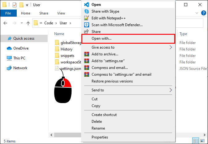 Como Abrir Settingsjson No Vs Code