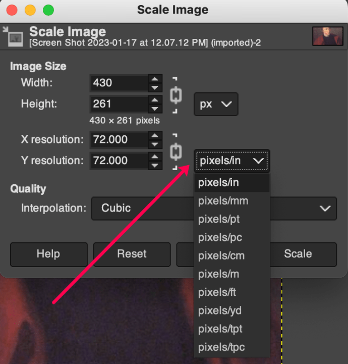 Como verificar o DPI de uma imagem