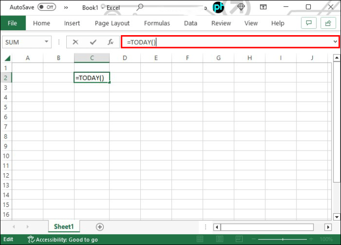 Como usar a data atual no Excel