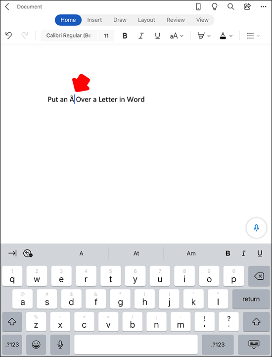 Como colocar um acento sobre uma letra no Word