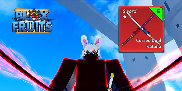 Como obter o Cursed Dual Katana em Blox Fruits