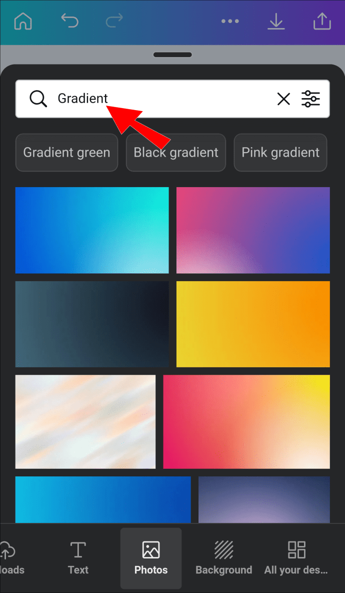 Como fazer um gradiente no Canva