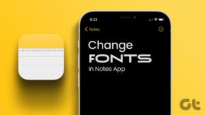 Como alterar fontes (e tamanho da fonte) no Apple Notes