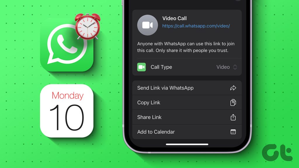 Como agendar chamadas do WhatsApp no aplicativo de calendário do iPhone