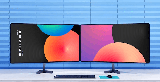 Como consertar um segundo monitor embaçado